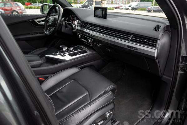 Pelēks Audi Q7 2016 Rīga, ar dzinēja tilpumu 3.00 L un nobraukumu 298 tūkst. km par 19200 €, foto 7 vietnē AUTOMOTO.COM.LV