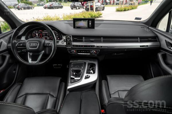Pelēks Audi Q7 2016 Rīga, ar dzinēja tilpumu 3.00 L un nobraukumu 298 tūkst. km par 19200 €, foto 8 vietnē AUTOMOTO.COM.LV