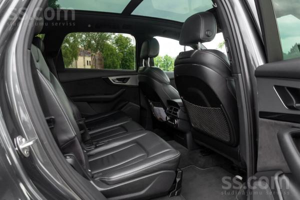 Pelēks Audi Q7 2016 Rīga, ar dzinēja tilpumu 3.00 L un nobraukumu 298 tūkst. km par 19200 €, foto 9 vietnē AUTOMOTO.COM.LV