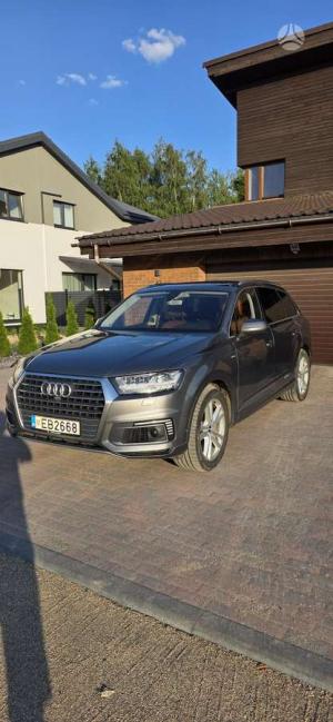Grey Audi Q7 2016 in Kaunas, with an engine capacity of 2.97 L and mileage of 274 thousand km for 25500 €, photo  on AUTOMOTO.COM.LV