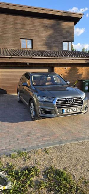 Pelēks Audi Q7 2016 Kauņa, ar dzinēja tilpumu 2.97 L un nobraukumu 274 tūkst. km par 25500 €, foto 3 vietnē AUTOMOTO.COM.LV