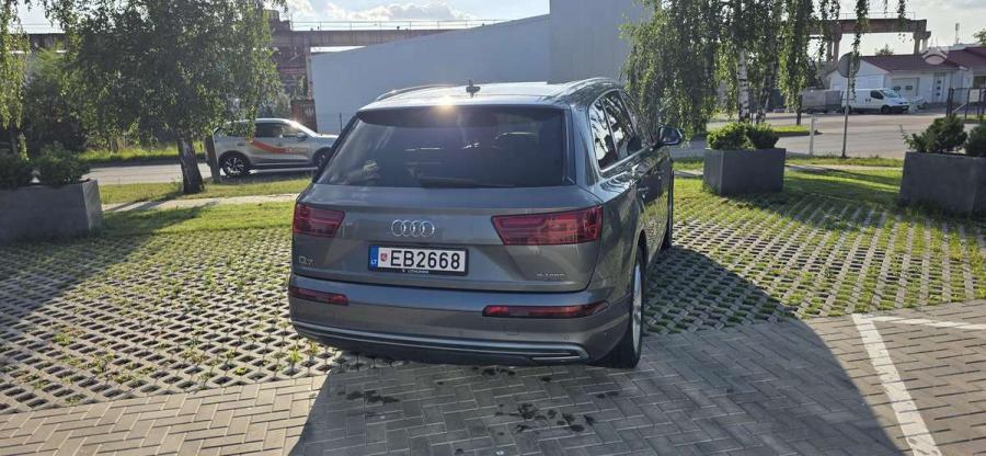 Pelēks Audi Q7 2016 Kauņa, ar dzinēja tilpumu 2.97 L un nobraukumu 274 tūkst. km par 25500 €, foto 12 vietnē AUTOMOTO.COM.LV
