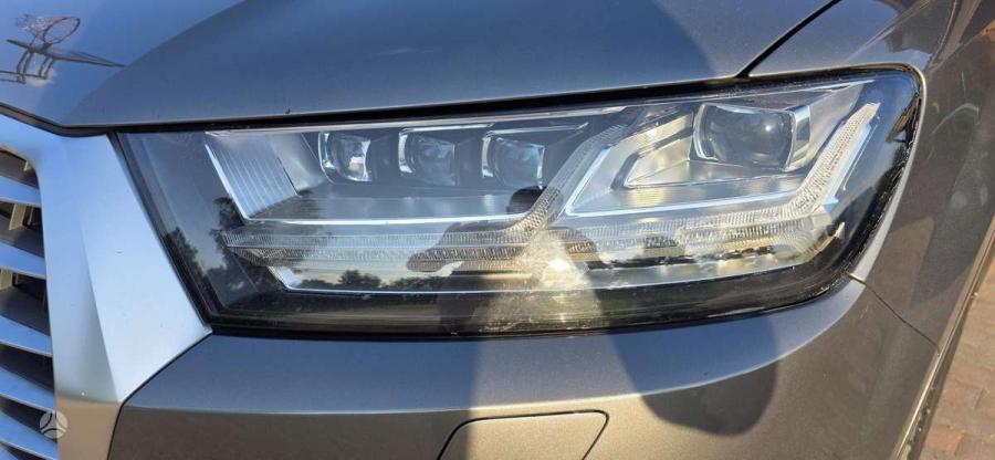 Pelēks Audi Q7 2016 Kauņa, ar dzinēja tilpumu 2.97 L un nobraukumu 274 tūkst. km par 25500 €, foto 16 vietnē AUTOMOTO.COM.LV