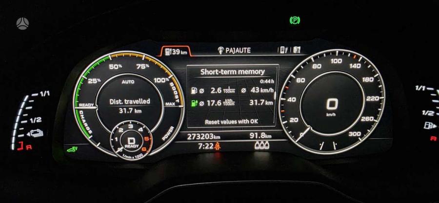Pelēks Audi Q7 2016 Kauņa, ar dzinēja tilpumu 2.97 L un nobraukumu 274 tūkst. km par 25500 €, foto 40 vietnē AUTOMOTO.COM.LV