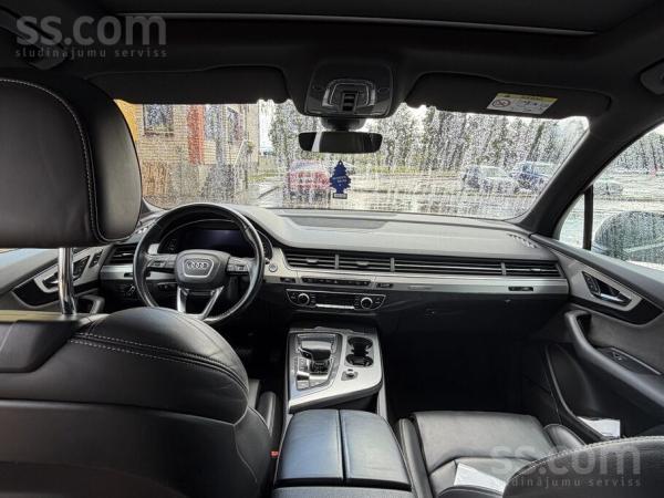 Grey Audi Q7 2016 in Talsi, with an engine capacity of 3.00 L and mileage of 252 thousand km for 23500 €, photo 10 on AUTOMOTO.COM.LV