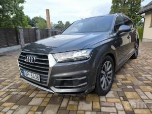 Grey Audi Q7 2016 in Ludza, with an engine capacity of 3.00 L and mileage of 187 thousand km for 28000 €, photo 4 on AUTOMOTO.COM.LV