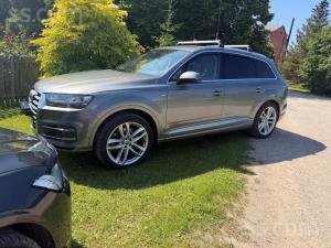 Pelēks Audi Q7 2016 Rīga, ar dzinēja tilpumu 3.00 L un nobraukumu 175 tūkst. km par 25500 €, foto  vietnē AUTOMOTO.COM.LV