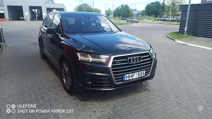 Pelēks Audi Q7 2016 Alīta, ar dzinēja tilpumu 2.97 L un nobraukumu 193 tūkst. km par 25500 €, foto 1 vietnē AUTOMOTO.COM.LV
