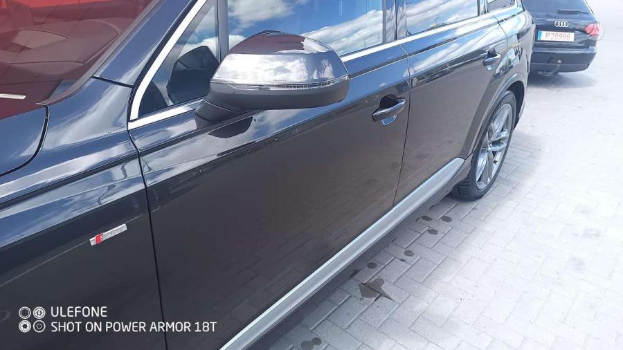 Pelēks Audi Q7 2016 Alīta, ar dzinēja tilpumu 2.97 L un nobraukumu 193 tūkst. km par 25500 €, foto 8 vietnē AUTOMOTO.COM.LV