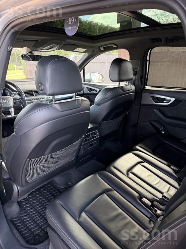 Pelēks Audi Q7 2016 Rīga, ar dzinēja tilpumu 3.00 L un nobraukumu 247 tūkst. km par 23500 €, foto 5 vietnē AUTOMOTO.COM.LV