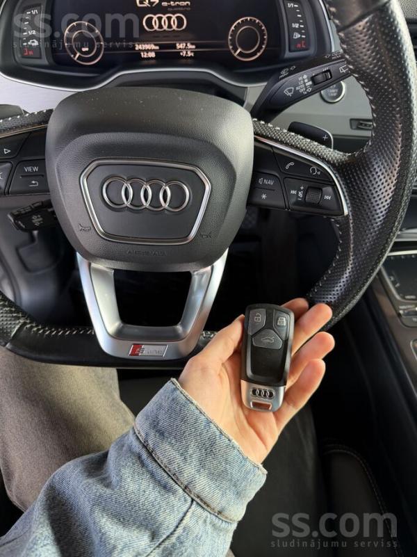 Pelēks Audi Q7 2016 Rīga, ar dzinēja tilpumu 3.00 L un nobraukumu 247 tūkst. km par 23500 €, foto 8 vietnē AUTOMOTO.COM.LV