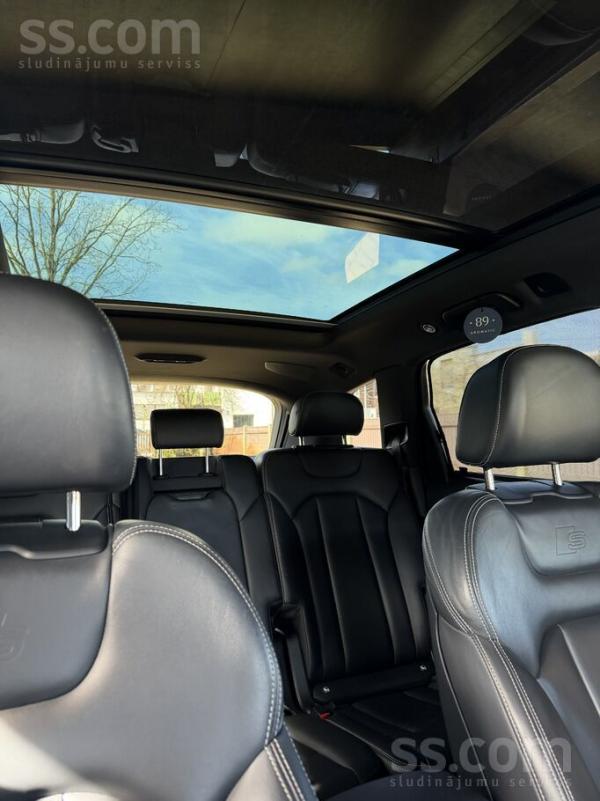 Pelēks Audi Q7 2016 Rīga, ar dzinēja tilpumu 3.00 L un nobraukumu 247 tūkst. km par 23500 €, foto 10 vietnē AUTOMOTO.COM.LV