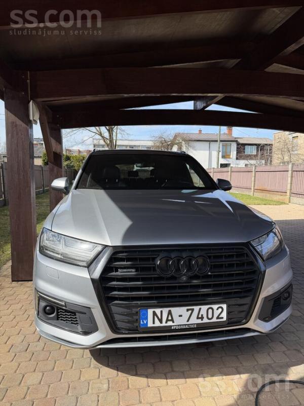Pelēks Audi Q7 2016 Rīga, ar dzinēja tilpumu 3.00 L un nobraukumu 247 tūkst. km par 23500 €, foto 11 vietnē AUTOMOTO.COM.LV