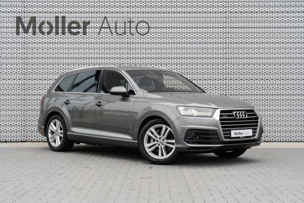 Pelēks Audi Q7 2016 Mārupe, ar dzinēja tilpumu 3.00 L un nobraukumu 195 tūkst. km par 27750 €, foto 3 vietnē AUTOMOTO.COM.LV