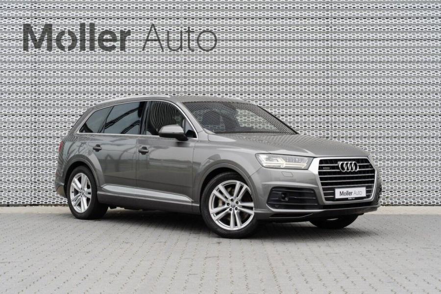 Pelēks Audi Q7 2016 Mārupe, ar dzinēja tilpumu 3.00 L un nobraukumu 195 tūkst. km par 27750 €, foto 3 vietnē AUTOMOTO.COM.LV
