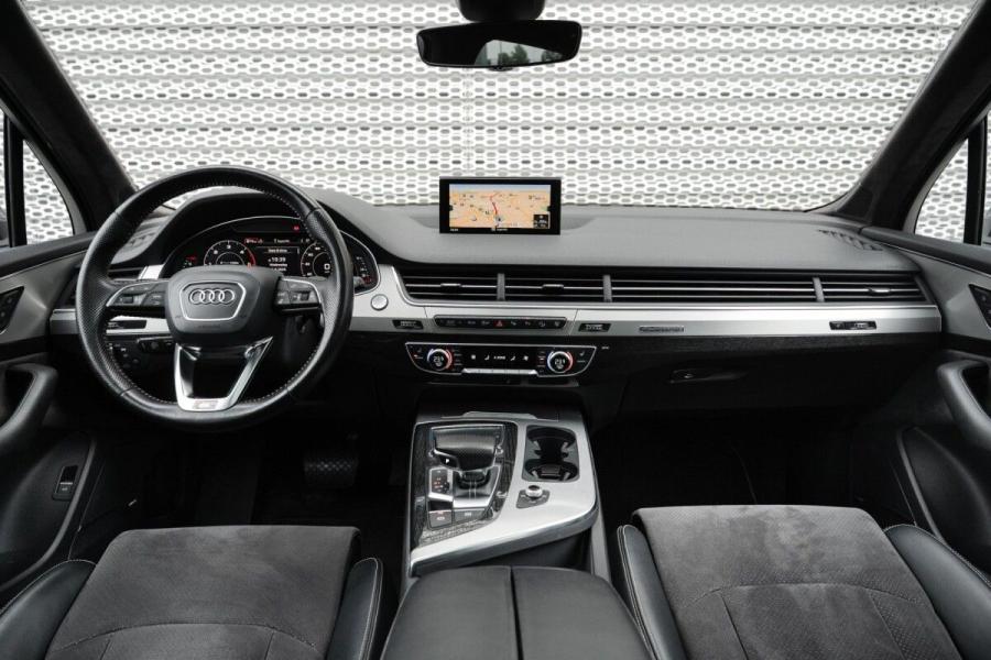 Pelēks Audi Q7 2016 Mārupe, ar dzinēja tilpumu 3.00 L un nobraukumu 195 tūkst. km par 27750 €, foto 7 vietnē AUTOMOTO.COM.LV