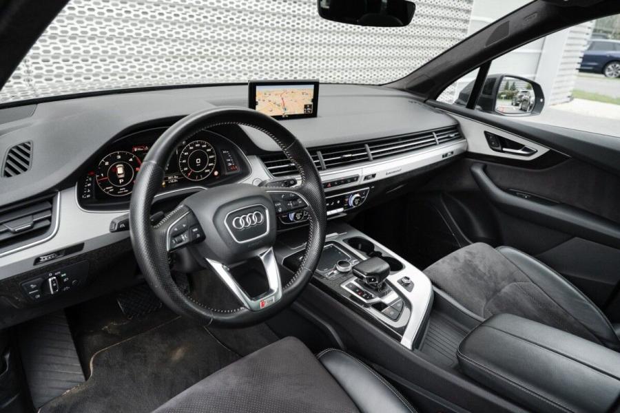 Pelēks Audi Q7 2016 Mārupe, ar dzinēja tilpumu 3.00 L un nobraukumu 195 tūkst. km par 27750 €, foto 14 vietnē AUTOMOTO.COM.LV