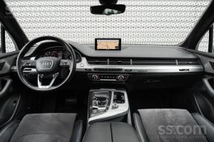 Grey Audi Q7 2016 in Riga, with an engine capacity of 3.00 L and mileage of 195 thousand km for 27750 €, photo 7 on AUTOMOTO.COM.LV