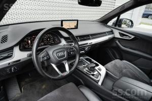 Grey Audi Q7 2016 in Riga, with an engine capacity of 3.00 L and mileage of 195 thousand km for 27750 €, photo 14 on AUTOMOTO.COM.LV