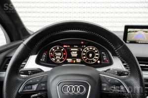 Grey Audi Q7 2016 in Riga, with an engine capacity of 3.00 L and mileage of 195 thousand km for 27750 €, photo 15 on AUTOMOTO.COM.LV