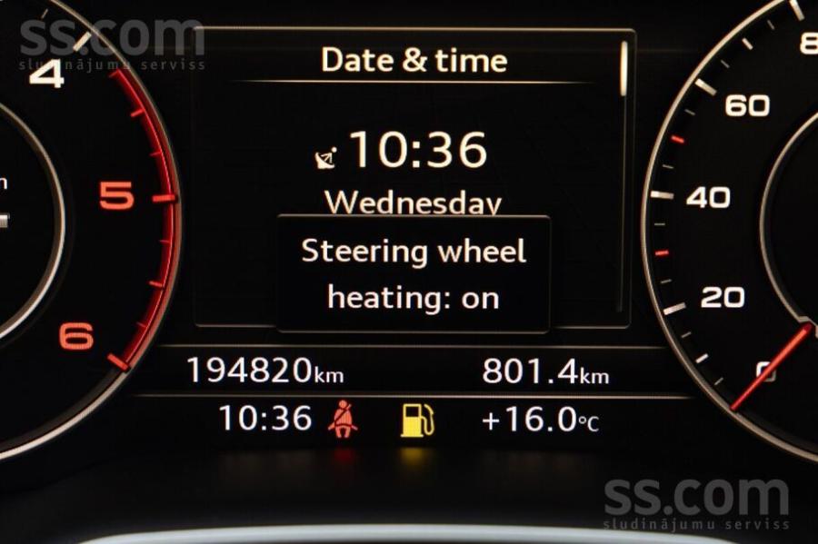 Grey Audi Q7 2016 in Riga, with an engine capacity of 3.00 L and mileage of 195 thousand km for 27750 €, photo 21 on AUTOMOTO.COM.LV