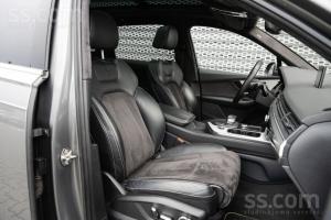 Grey Audi Q7 2016 in Riga, with an engine capacity of 3.00 L and mileage of 195 thousand km for 27750 €, photo 33 on AUTOMOTO.COM.LV