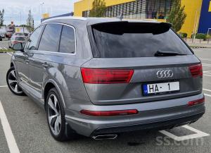 Grey Audi Q7 2016 in Riga, with an engine capacity of 3.00 L and mileage of 135 thousand km for 27800 €, photo 5 on AUTOMOTO.COM.LV