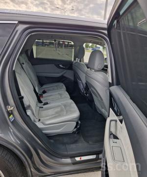 Grey Audi Q7 2016 in Riga, with an engine capacity of 3.00 L and mileage of 135 thousand km for 27800 €, photo 8 on AUTOMOTO.COM.LV