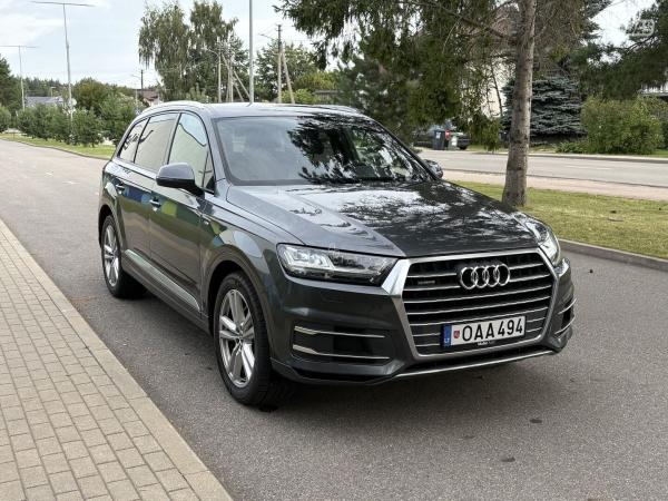 Pelēks Audi Q7 2016 Viļņa, ar dzinēja tilpumu 3.00 L un nobraukumu 321 tūkst. km par 19200 €, foto 1 vietnē AUTOMOTO.COM.LV