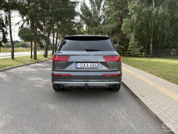 Pelēks Audi Q7 2016 Viļņa, ar dzinēja tilpumu 3.00 L un nobraukumu 321 tūkst. km par 19200 €, foto 6 vietnē AUTOMOTO.COM.LV