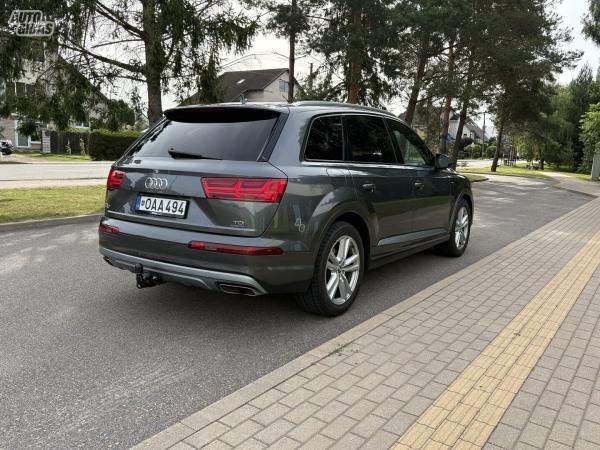 Pelēks Audi Q7 2016 Viļņa, ar dzinēja tilpumu 3.00 L un nobraukumu 321 tūkst. km par 19200 €, foto 7 vietnē AUTOMOTO.COM.LV