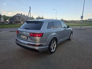 Grey Audi Q7 2016 in Salcininkai, with an engine capacity of 2.97 L and mileage of 272 thousand km for 25500 €, photo 11 on AUTOMOTO.COM.LV