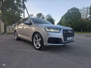 Grey Audi Q7 2016 in Salcininkai, with an engine capacity of 2.97 L and mileage of 272 thousand km for 25500 €, photo 15 on AUTOMOTO.COM.LV