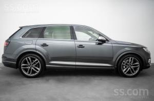 Grey Audi Q7 2016 in Tallinn, with an engine capacity of 3.00 L and mileage of 179 thousand km for 22999 €, photo 7 on AUTOMOTO.COM.LV