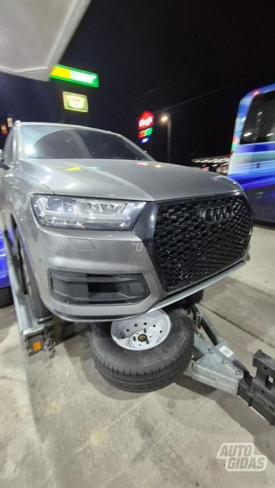 Pelēks Audi Q7 2017 Kauņa, ar dzinēja tilpumu 3.00 L un nobraukumu 180 tūkst. km par 16500 €, foto 4 vietnē AUTOMOTO.COM.LV