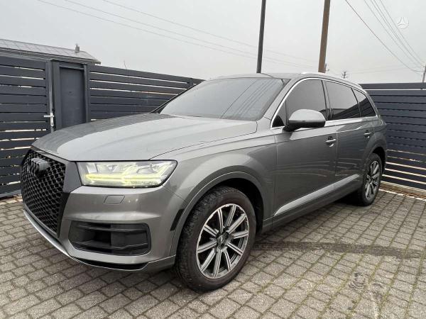 Pelēks Audi Q7 2017 Kauņa, ar dzinēja tilpumu 3.00 L un nobraukumu 180 tūkst. km par 16500 €, foto 1 vietnē AUTOMOTO.COM.LV