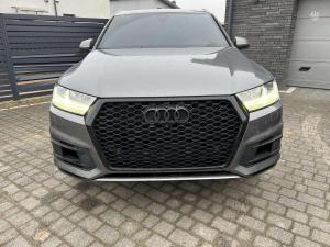 Grey Audi Q7 2017 in Kaunas, with an engine capacity of 3.00 L and mileage of 180 thousand km for 16500 €, photo 5 on AUTOMOTO.COM.LV