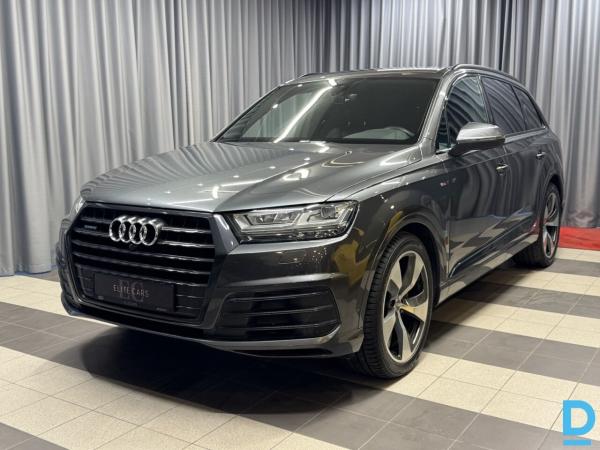 Pelēks Audi Q7 2017 Mārupe, ar dzinēja tilpumu 3.00 L un nobraukumu 189 tūkst. km par 25990 €, foto 1 vietnē AUTOMOTO.COM.LV