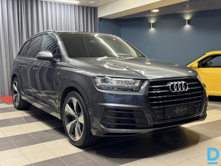 Pelēks Audi Q7 2017 Mārupe, ar dzinēja tilpumu 3.00 L un nobraukumu 189 tūkst. km par 25990 €, foto 2 vietnē AUTOMOTO.COM.LV