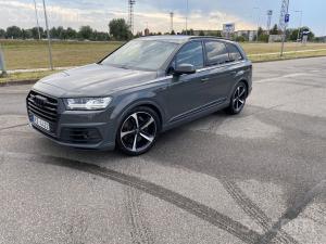 Pelēks Audi Q7 2017 Jelgava, ar dzinēja tilpumu 4.00 L un nobraukumu 228 tūkst. km par 29900 €, foto 2 vietnē AUTOMOTO.COM.LV