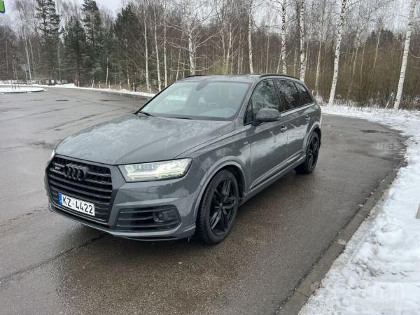 Grey Audi Q7 2017 in Jelgava, with an engine capacity of 4.00 L and mileage of 228 thousand km for 29900 €, photo 4 on AUTOMOTO.COM.LV