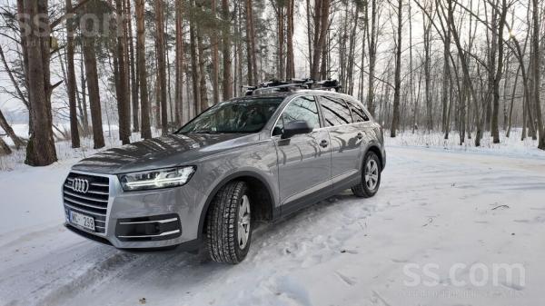 Pelēks Audi Q7 2017 Aizkraukle, ar dzinēja tilpumu 3.00 L un nobraukumu 344 tūkst. km par 23400 €, foto 4 vietnē AUTOMOTO.COM.LV