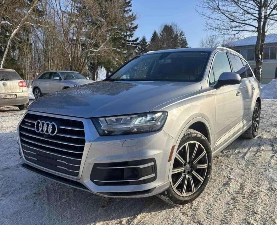 Grey Audi Q7 2017 in Silale, with an engine capacity of 3.00 L and mileage of 191 thousand km for 21100 €, photo 3 on AUTOMOTO.COM.LV