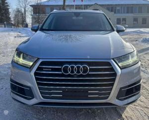 Grey Audi Q7 2017 in Silale, with an engine capacity of 3.00 L and mileage of 191 thousand km for 21100 €, photo 4 on AUTOMOTO.COM.LV