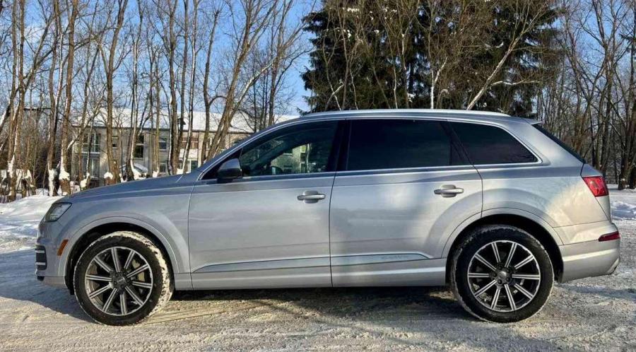 Grey Audi Q7 2017 in Silale, with an engine capacity of 3.00 L and mileage of 191 thousand km for 21100 €, photo 5 on AUTOMOTO.COM.LV