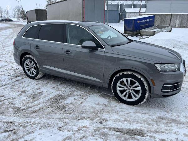 Pelēks Audi Q7 2017 Šauļi, ar dzinēja tilpumu 3.00 L un nobraukumu 252 tūkst. km par 15000 €, foto 3 vietnē AUTOMOTO.COM.LV