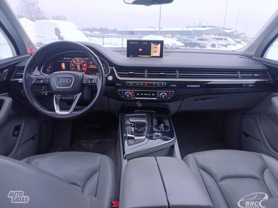 Grey Audi Q7 2017 in Avizieniai, with an engine capacity of 3.00 L and mileage of 199 thousand km for 19900 €, photo 9 on AUTOMOTO.COM.LV