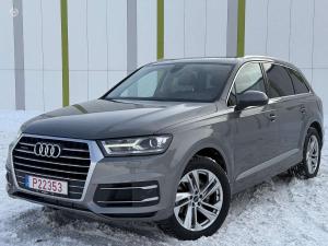 Grey Audi Q7 2017 in Raseiniai, with an engine capacity of 2.97 L and mileage of 202 thousand km for 23750 €, photo  on AUTOMOTO.COM.LV