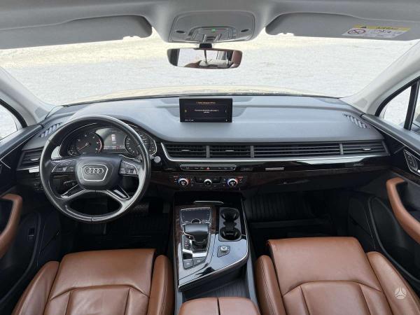 Grey Audi Q7 2017 in Raseiniai, with an engine capacity of 2.97 L and mileage of 202 thousand km for 23750 €, photo 11 on AUTOMOTO.COM.LV