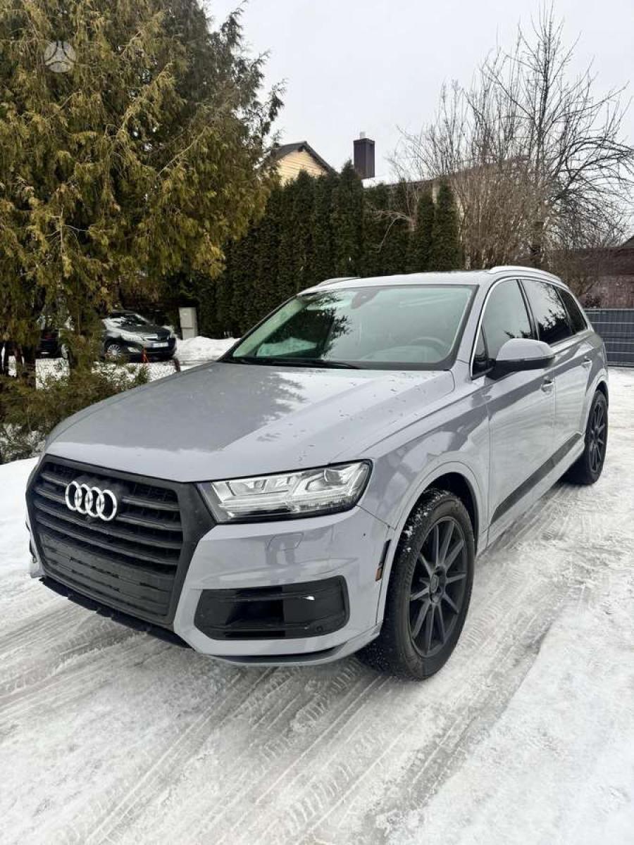 Pelēks Audi Q7 2017 Kauņa, ar dzinēja tilpumu 3.00 L un nobraukumu 311 tūkst. km par 11500 €, foto 4 vietnē AUTOMOTO.COM.LV